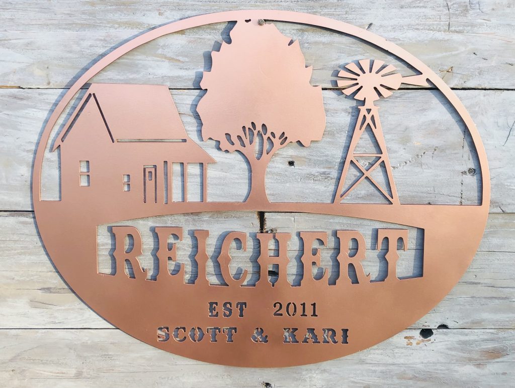 Custom Ranch Sign - Countryside Cuts Metalworks