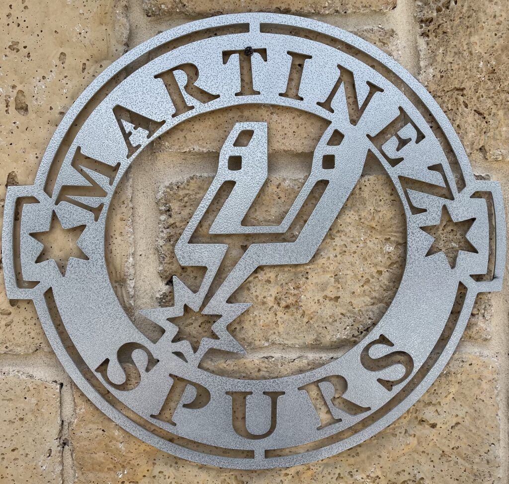 Custom Spurs Sign - Countryside Cuts Metalworks