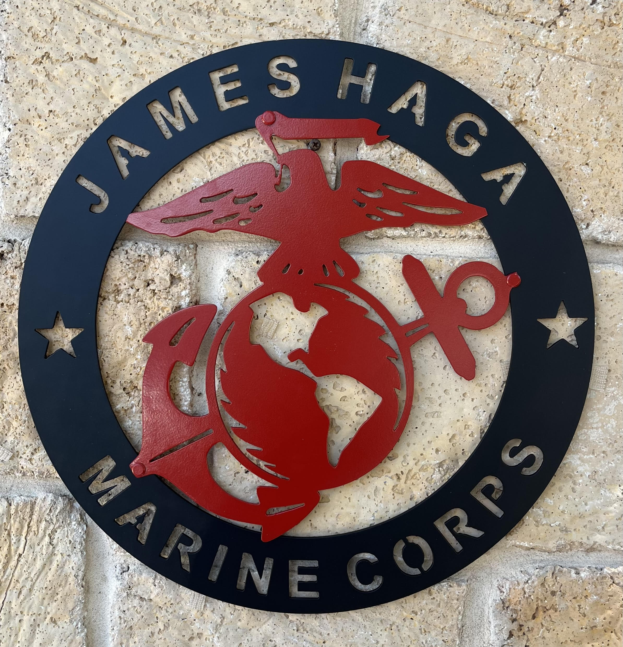 Marine Corps Metal sign - Countryside Cuts Metalworks